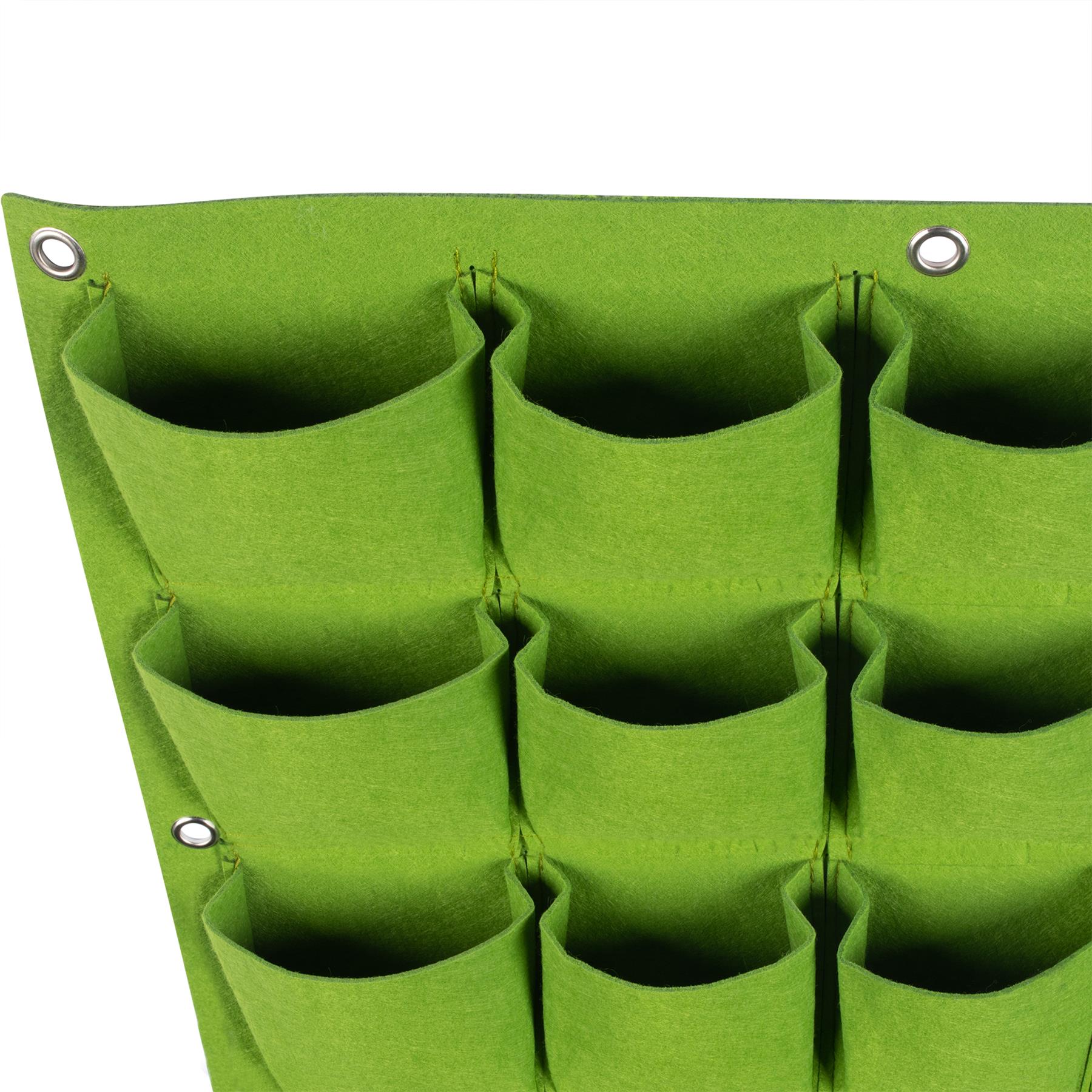 72-pockets-hanging-planter-bags-hanging-vertical-wall-mounted-planting-grow-ebay