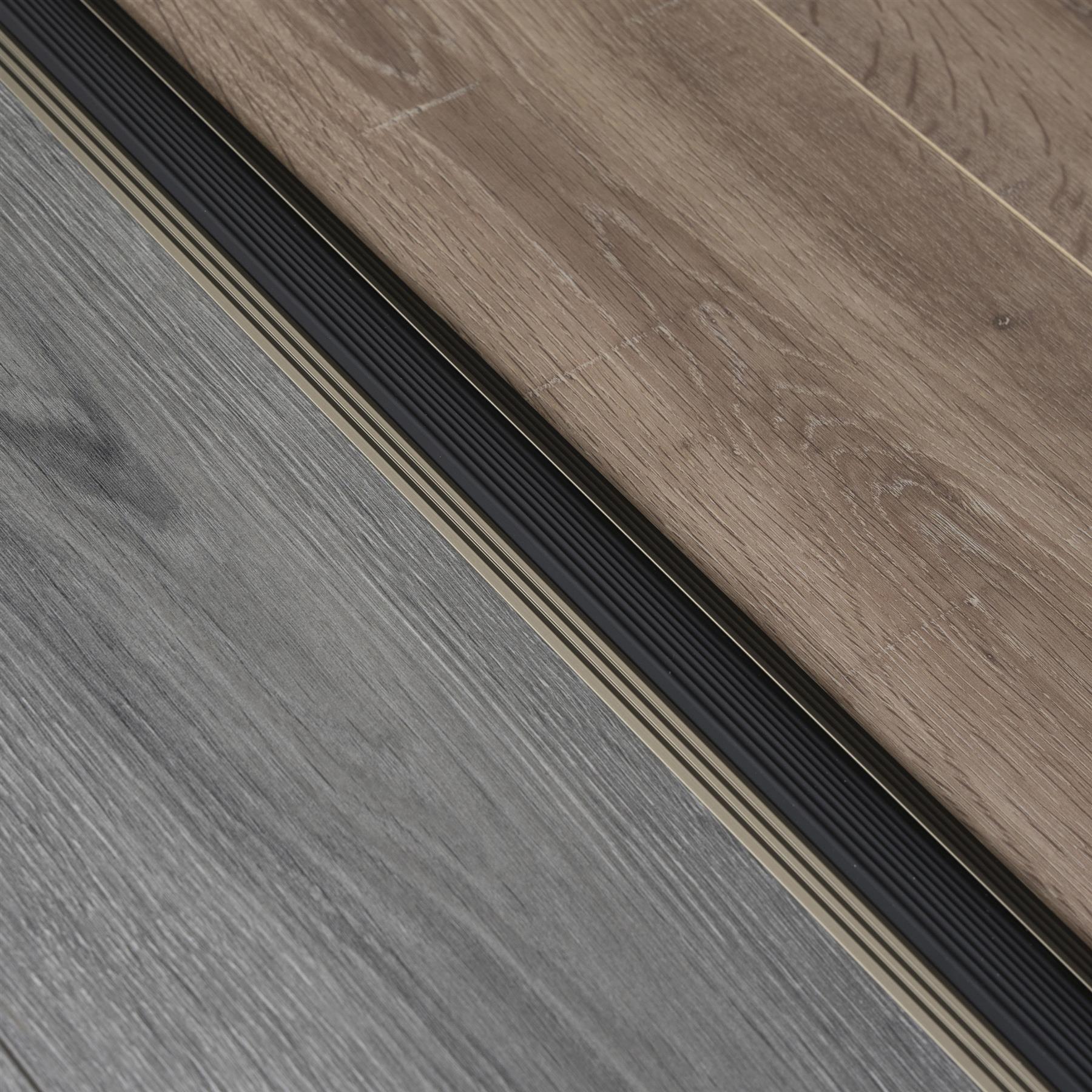 Door threshold aluminium rubber 930x50x6mm strip bar insert edge ...