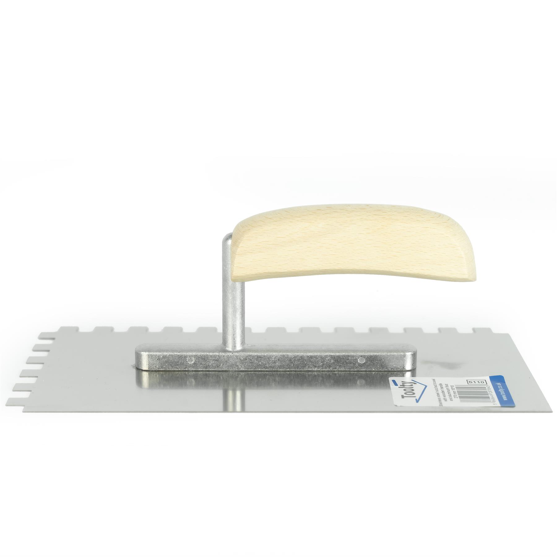 Notched Trowels Stainless Steel choice 270mm, Notch 4-12mm, Spreader ...