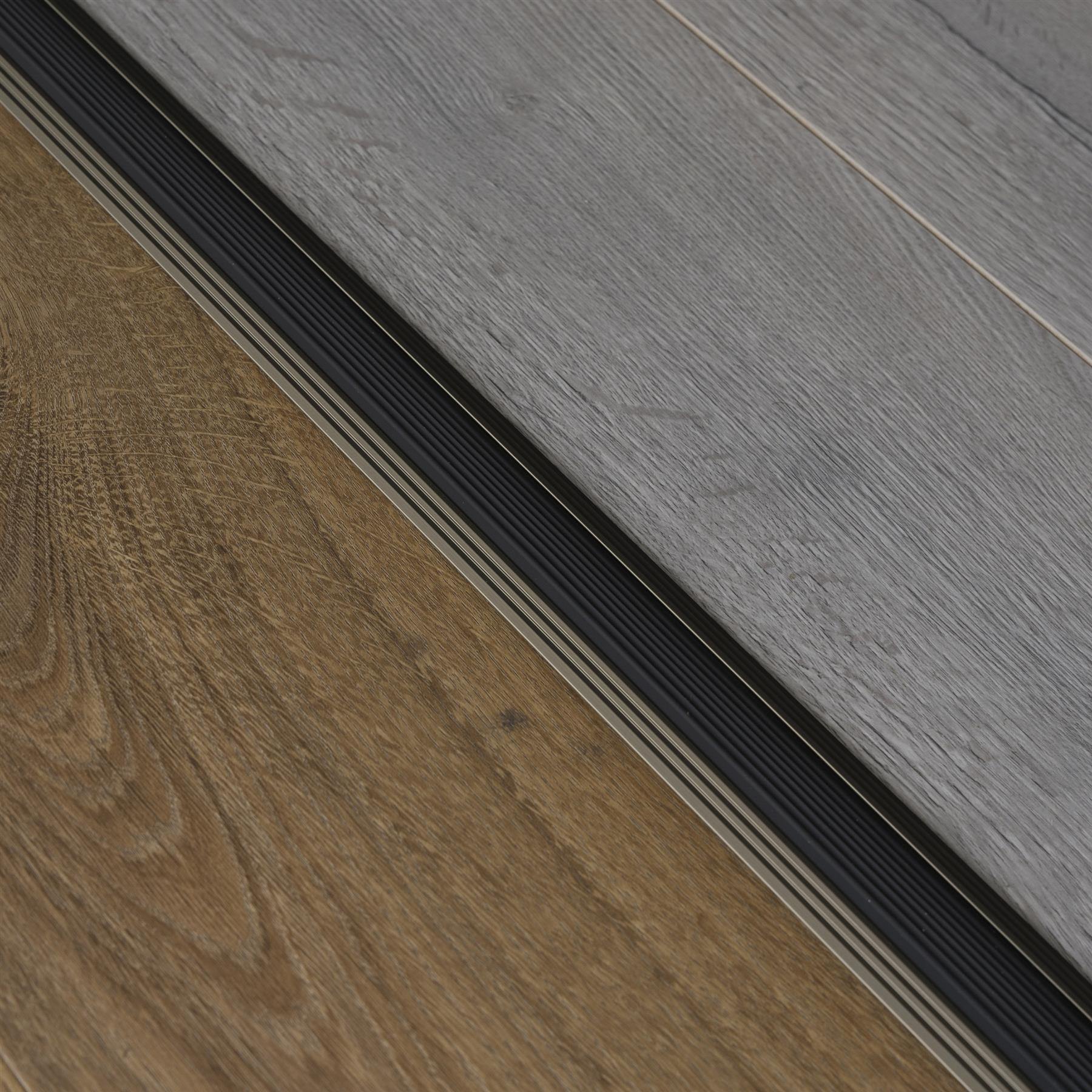 Door threshold aluminium rubber 930x50x6mm strip bar insert edge ...