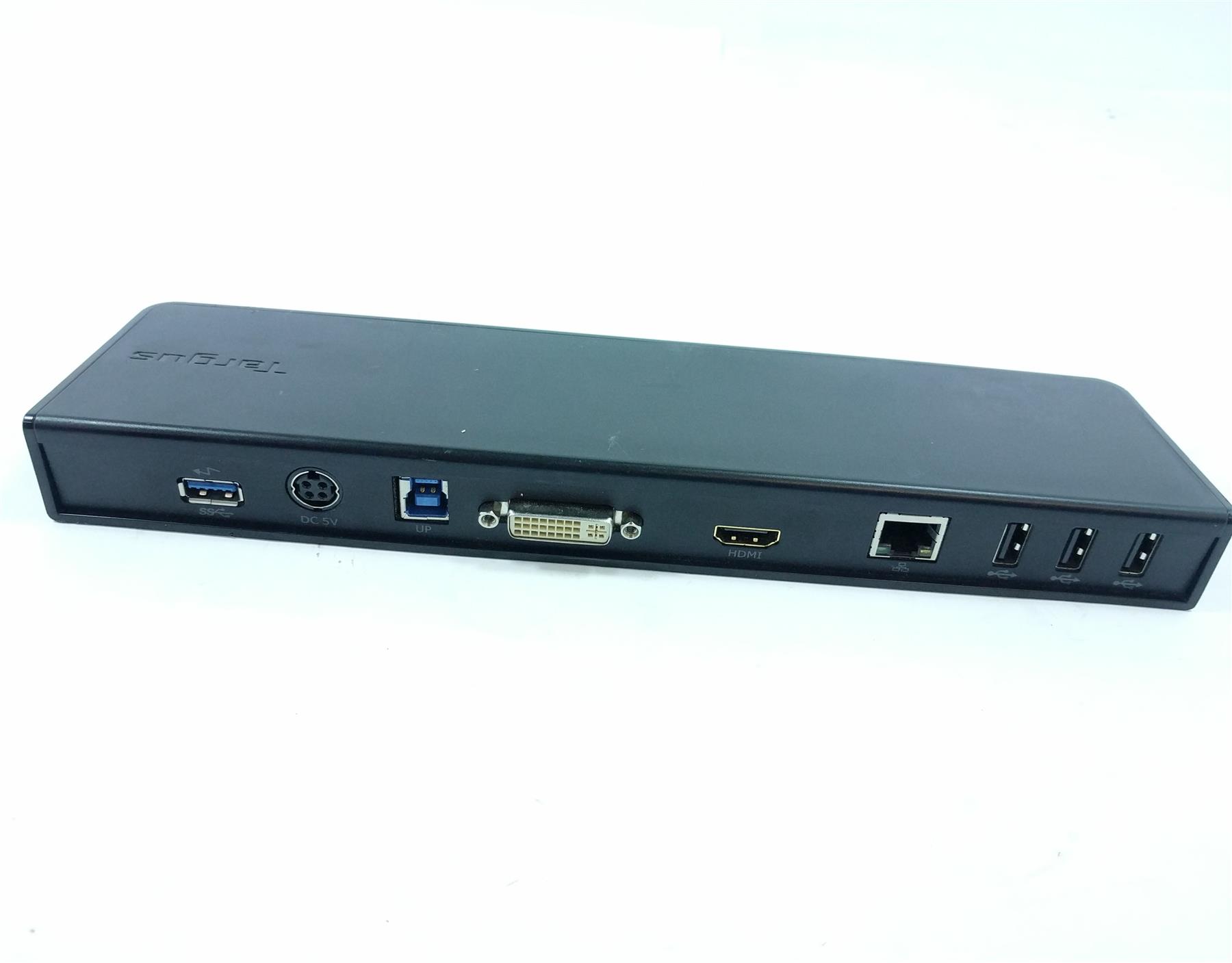 Targus ACP70USZ Universal USB 3.0 Dual Video Docking Station No PSU 92636262471 | eBay