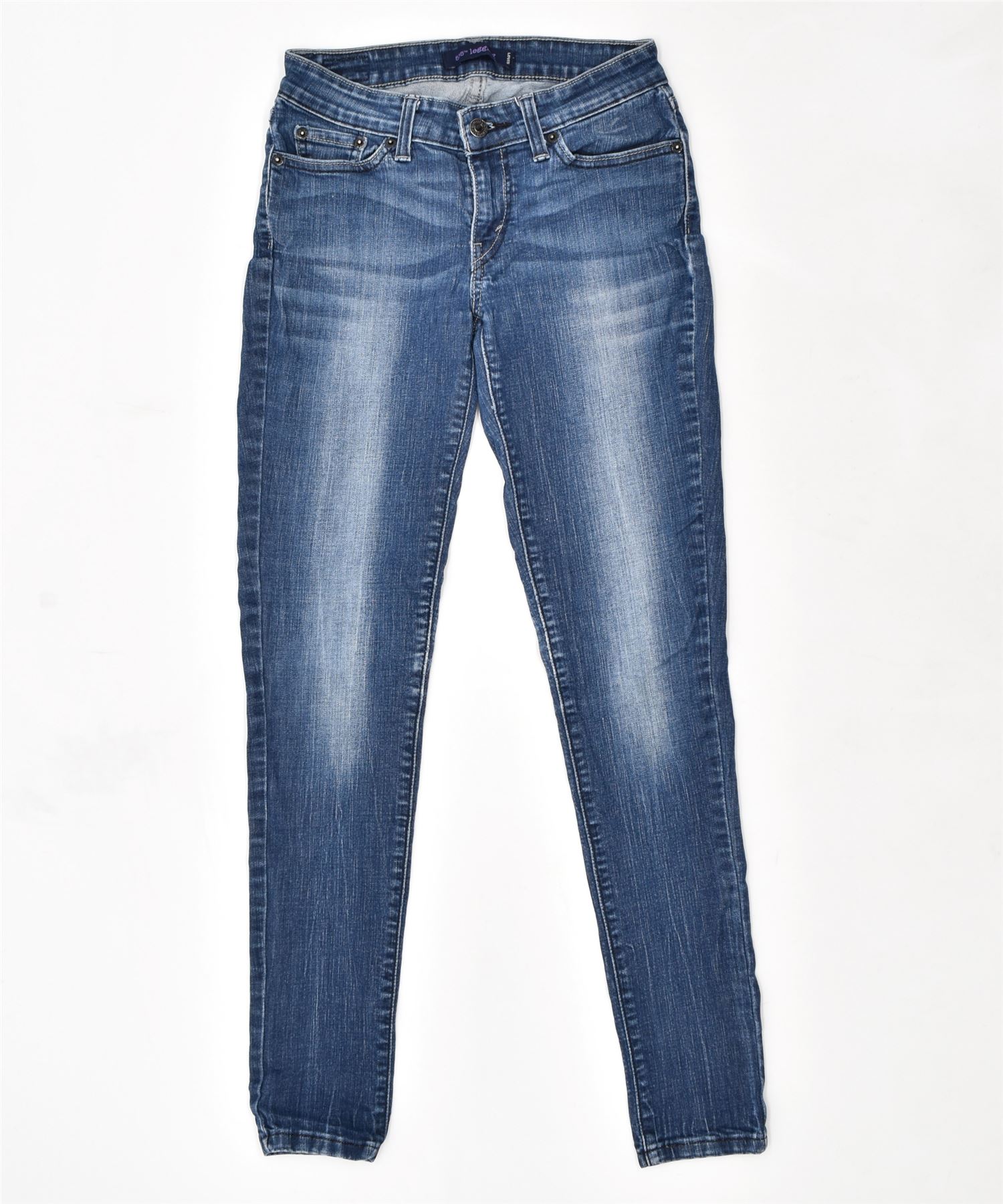 Jeans skinny Levi's per bambina 9-10 anni cotone blu nuovi per 10