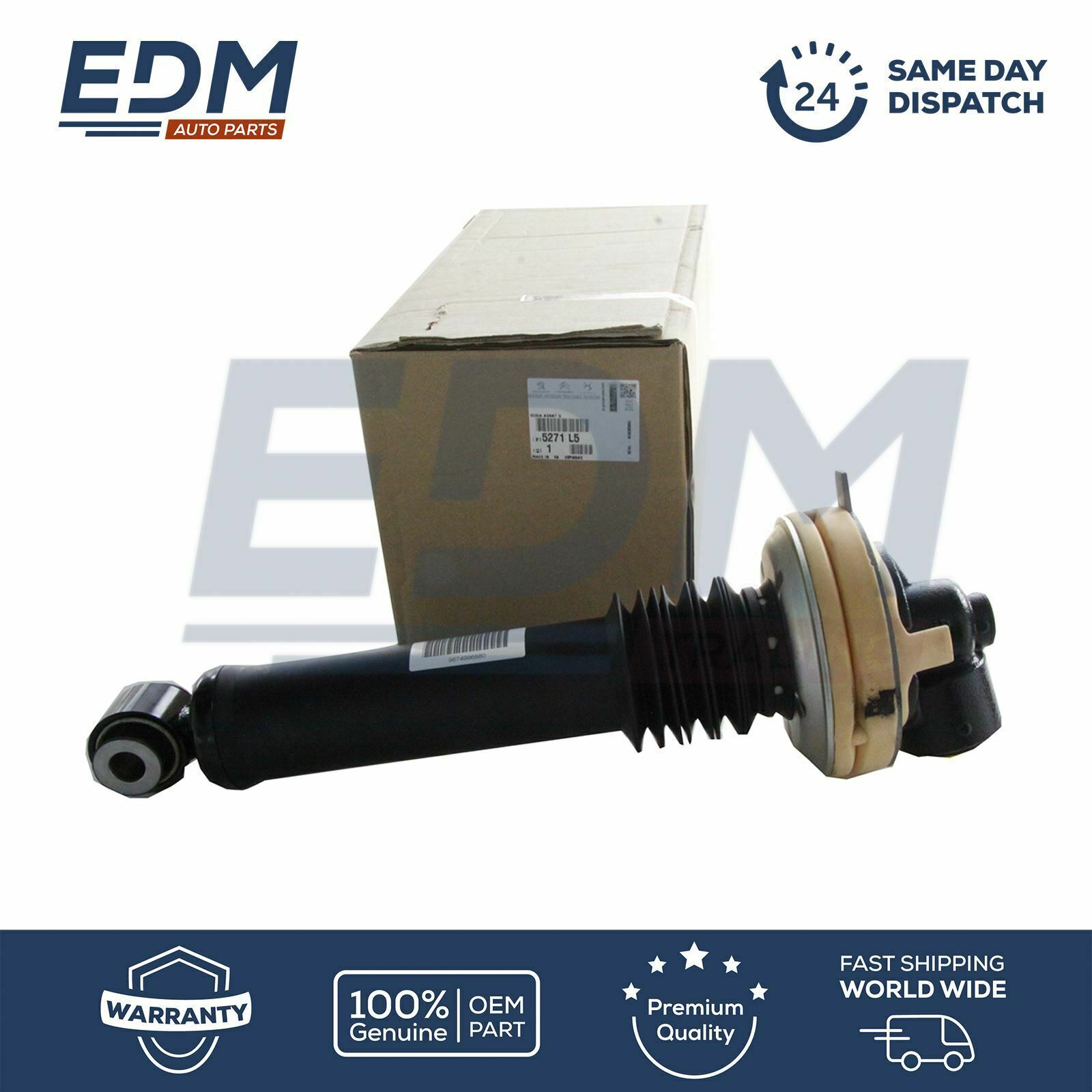 Front Left Shock Absorber Strut for Citroen C5 MK3 RD TD 2008+ C6 ...