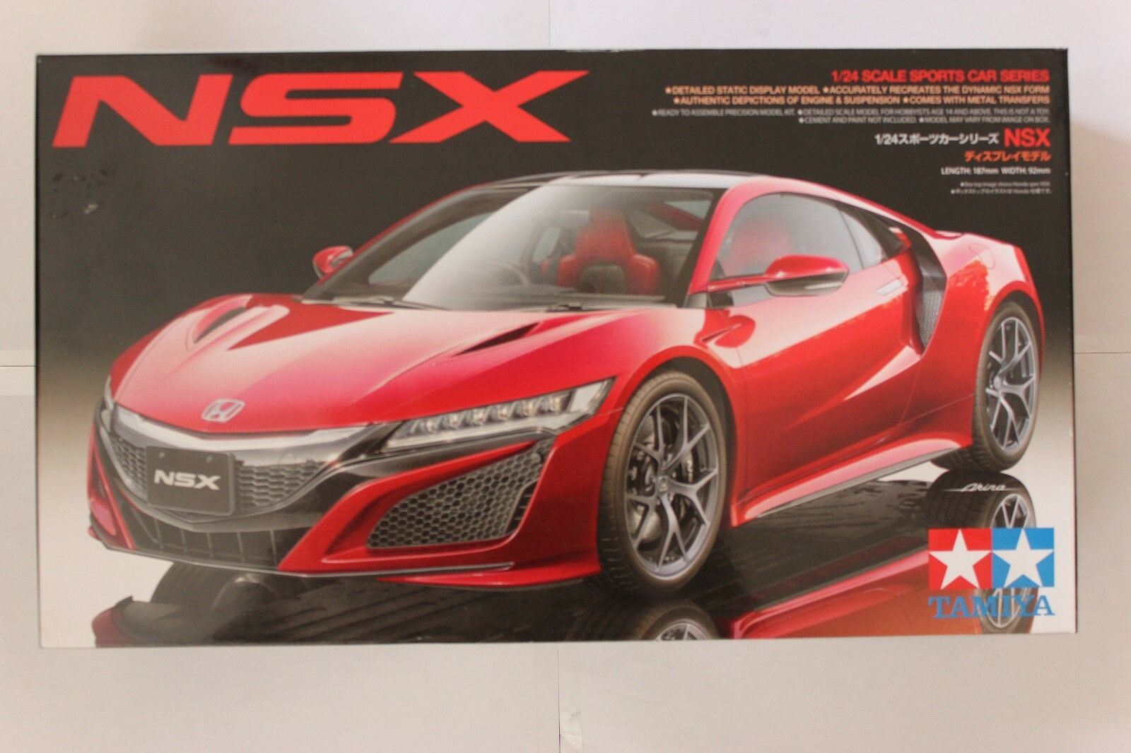 TAMIYA 24344 Honda NSX 1:24 Car Model Kit 4950344243440 | eBay