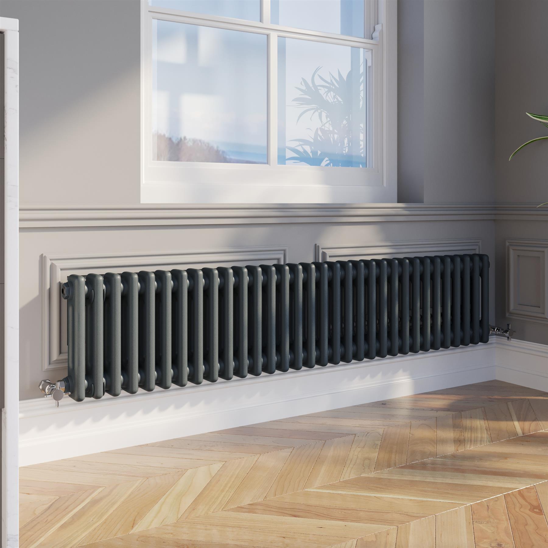 Traditional 2 3 Column Radiator Horizontal Vertical Rads Central ...