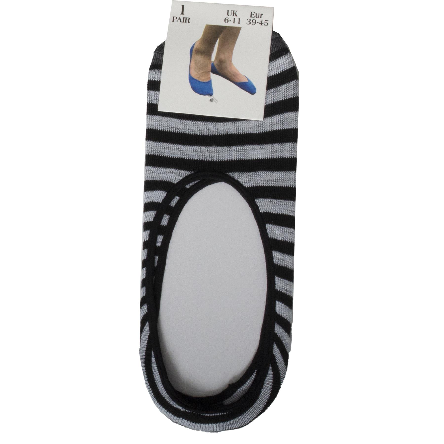 Invisible Socks Mens Womens Trainer No Show Shoe Liner Anti Slip ...