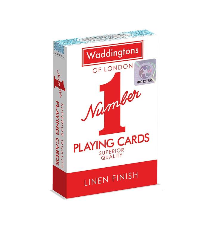 Waddingtons No. 1 Playing Card, Blue/Red - B0083R6Q32 (2 Pack) for sale ...