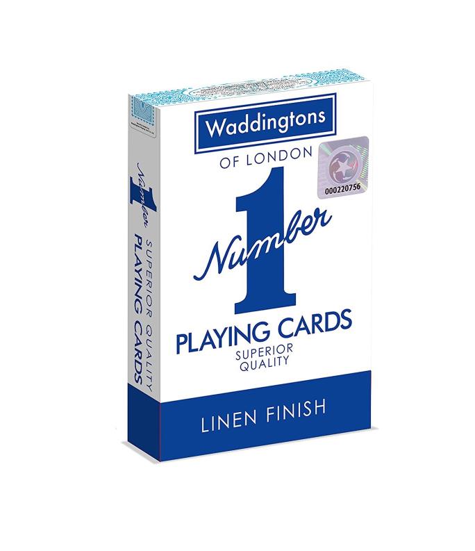 Waddingtons No. 1 Playing Card, Blue/Red - B0083R6Q32 (2 Pack) for sale ...