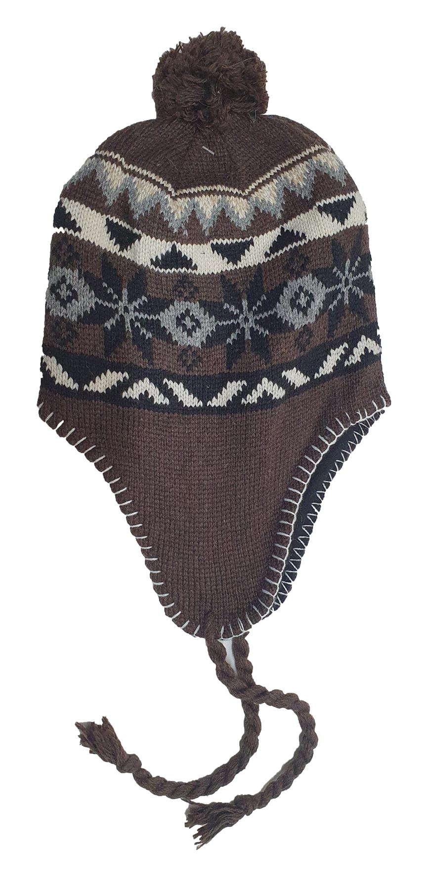 Unisex Striped Coloured Peruvian Winter Hats with Tassles Peru Dappy ...