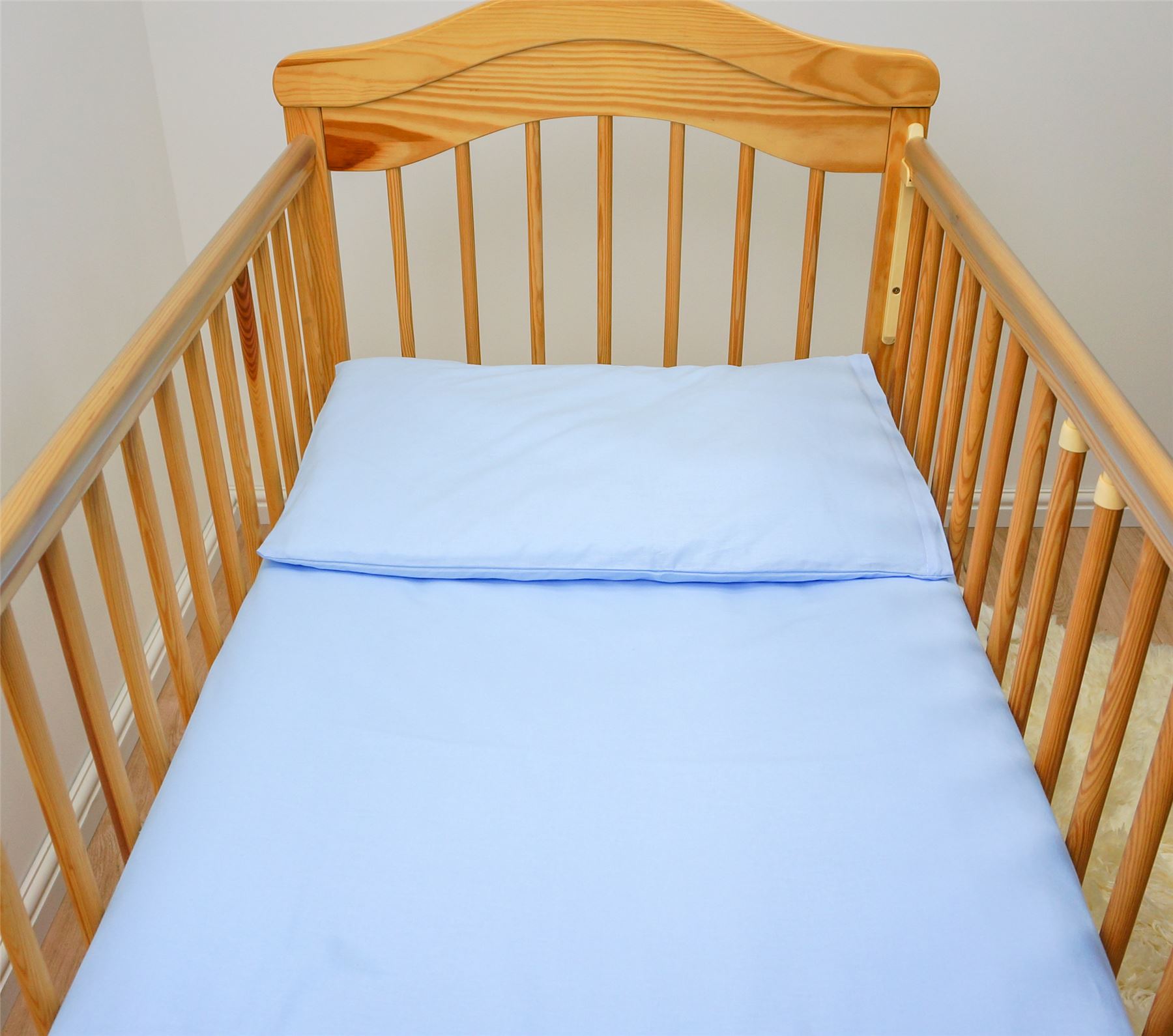 PILLOWCASE DUVET COVER 2 PCE NURSERY BABY BEDDING FOR CRIB PRAM COT pillowcase-duvet-cover-2-pce-nursery-baby-bedding-for-crib-pram-cot