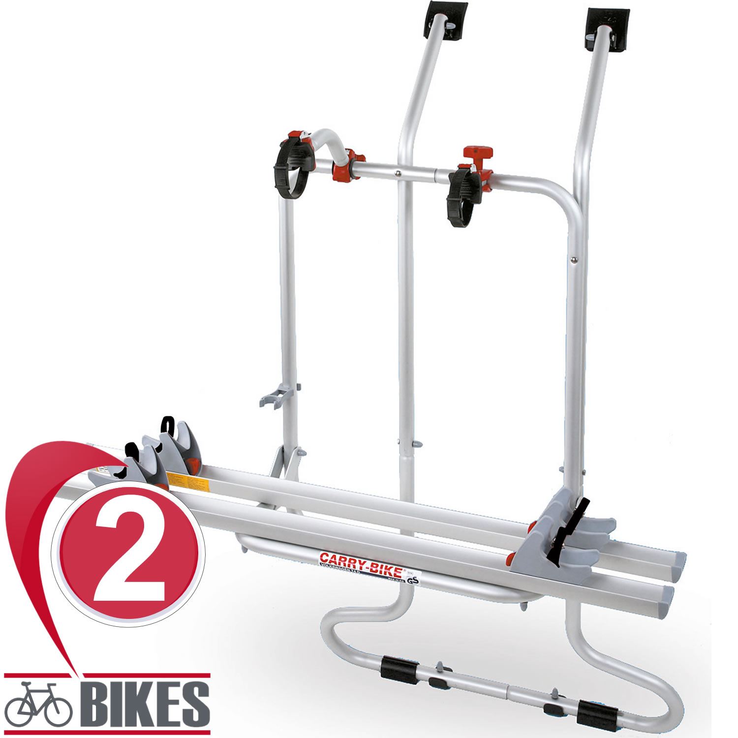 VW Transporter T4 Bike Rack (Twin Rear Door Models) 2 Cycle Fiamma ...