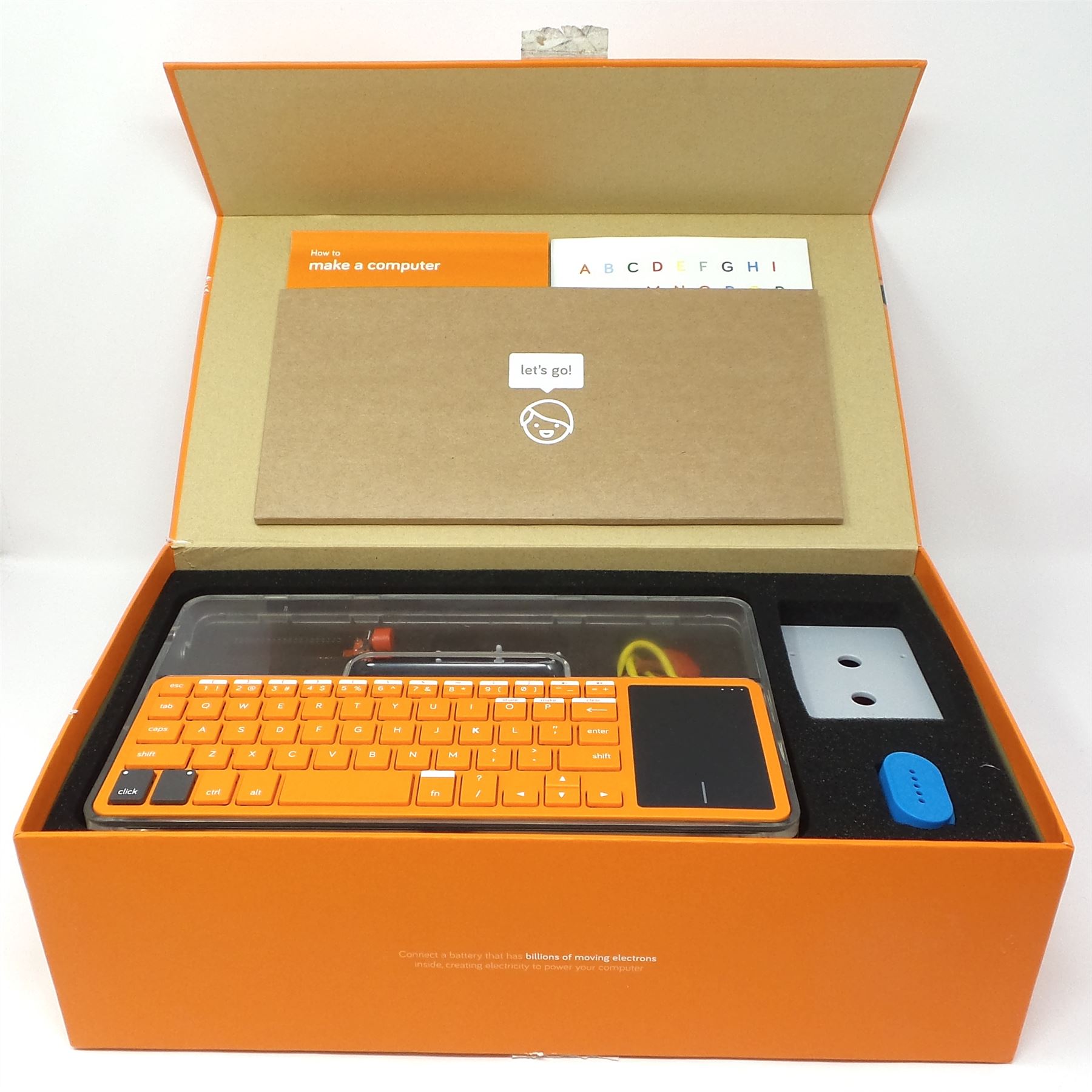 Kano Complete Computer Kit Make Your Own Laptop Learn To Code DIY 1005 Kano Complete Computer Kit Make Your Own Laptop Learn To Code DIY 1005