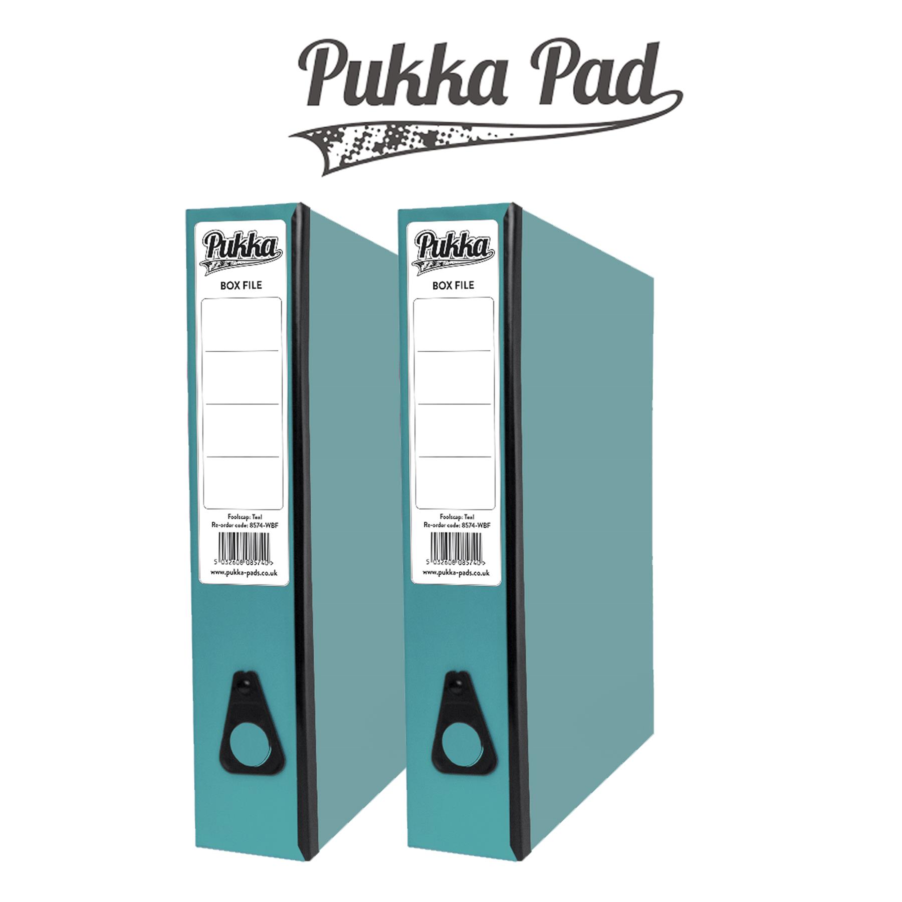 Pukka Foolscap Box File Assorted With Document Clip For School/ Work ...