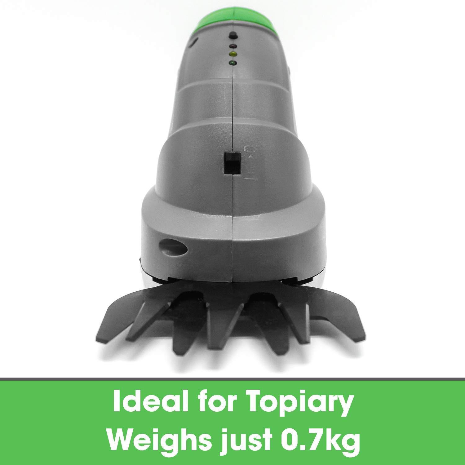 CORDLESS GRASS SHEARS AND HEDGE TRIMMER TOPIARY 3.6V USB 5060452747200 ...