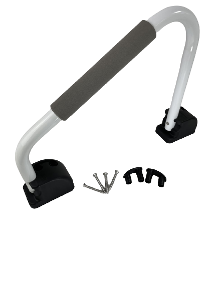 Milenco Safety Handrail in White Caravan Motorhome Security Access Rail ...