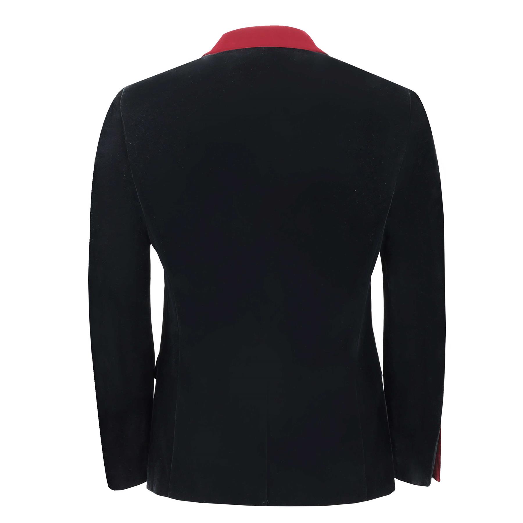 Mens Soft Velvet Blazer Slim Fit Vintage Casual Smart Black Trim Dinner mens-soft-velvet-blazer-slim-fit-vintage-casual-smart-black-trim-dinner