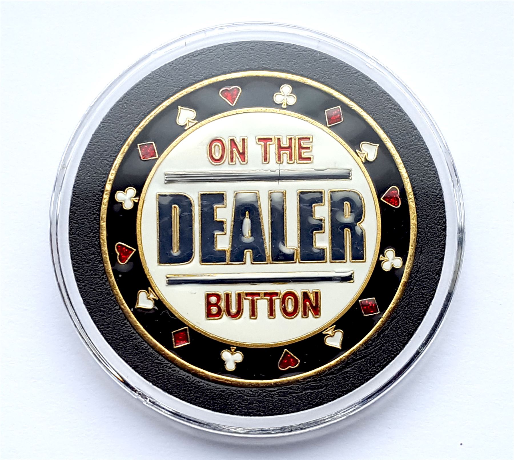 Poker Card-Guard Protector Shiny Gold Brass Coin - Available in Various ...