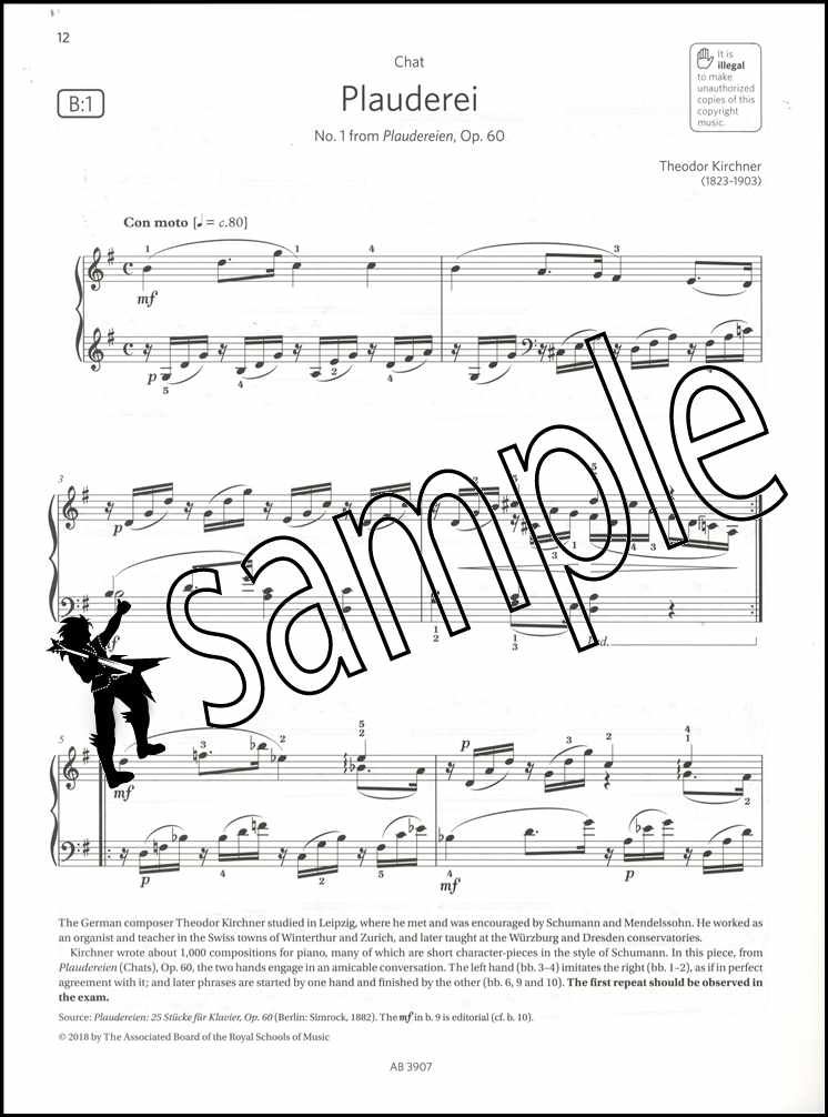 ABRSM Piano Exam Pieces 2019 2020 Syllabus Grade 5 Sheet Music Book And 