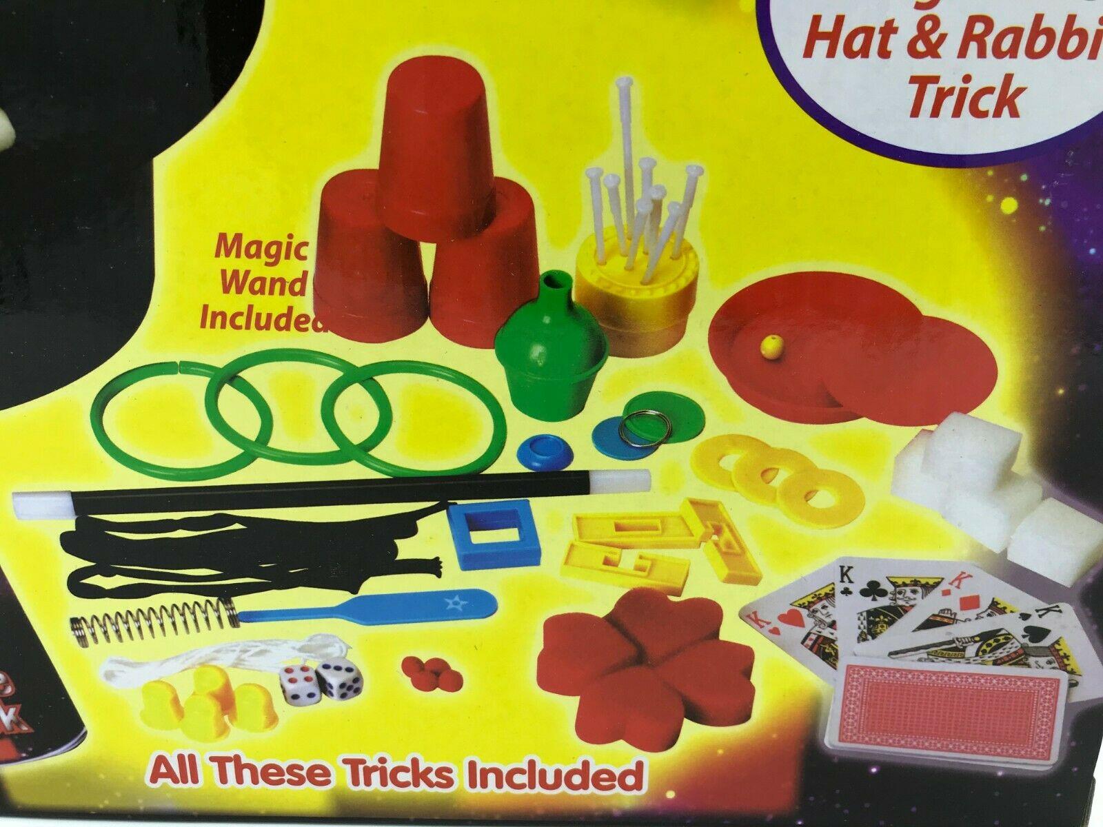 Deluxe Magicians Hat Magic Set 150 Tricks Kids Children Play Toys Game ...