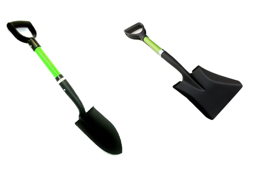 Micro Shovel Steel Head Fibre Glass Handle Mini Small Spade Shovels ...