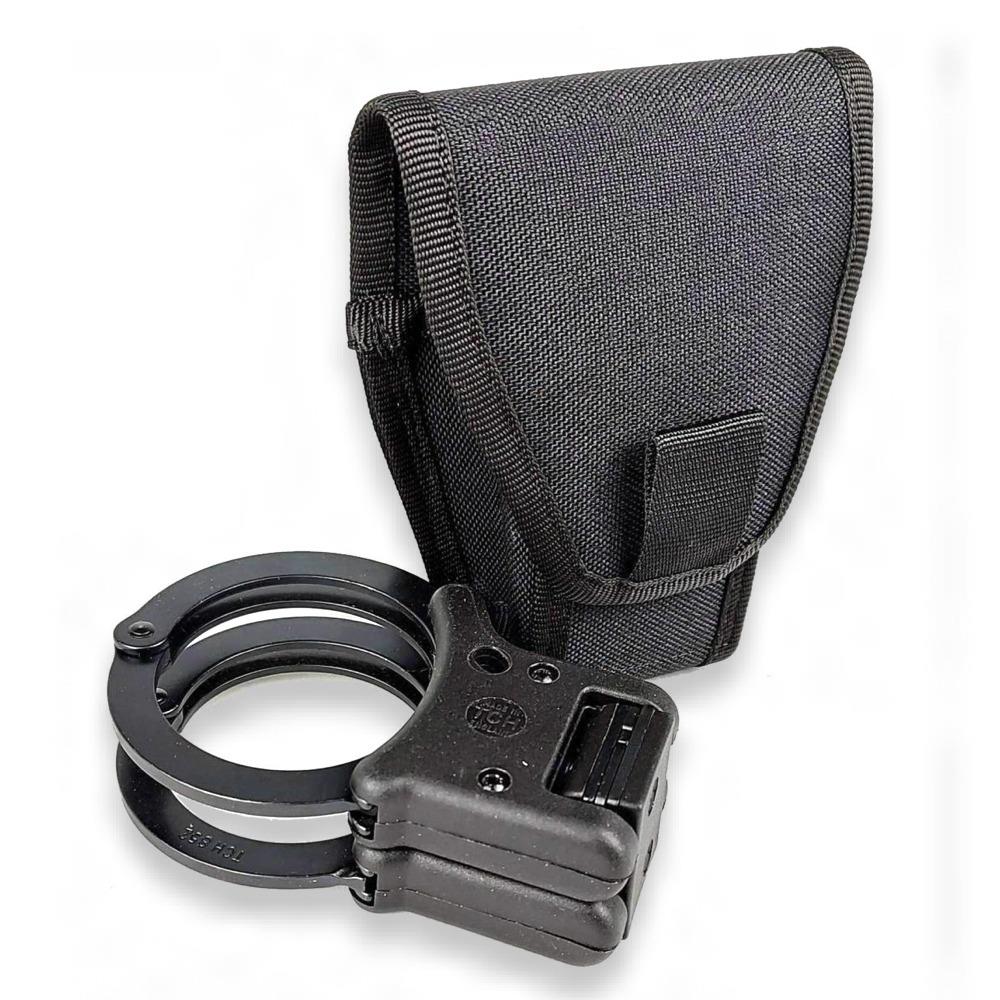 Protec Black molle folding handcuff pouch | eBay