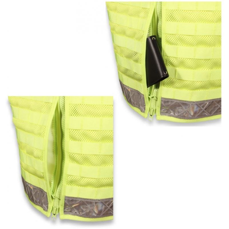 Protec High Visability Police and Security Tactical Molle Vest | eBay