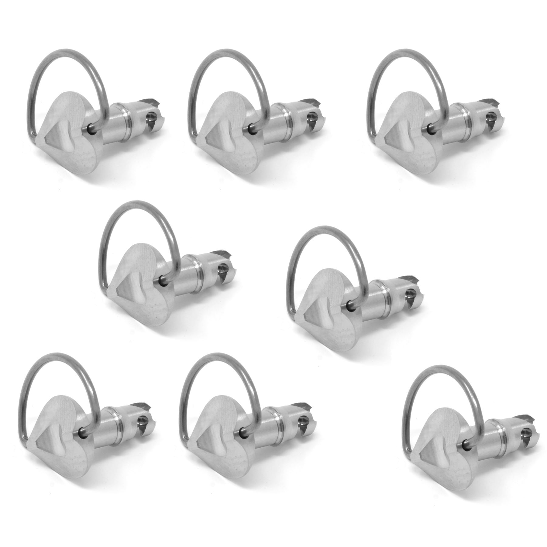 Titanium 17mm DZUS style Quick Release Fastener 1/4 turn Fairing Race ...