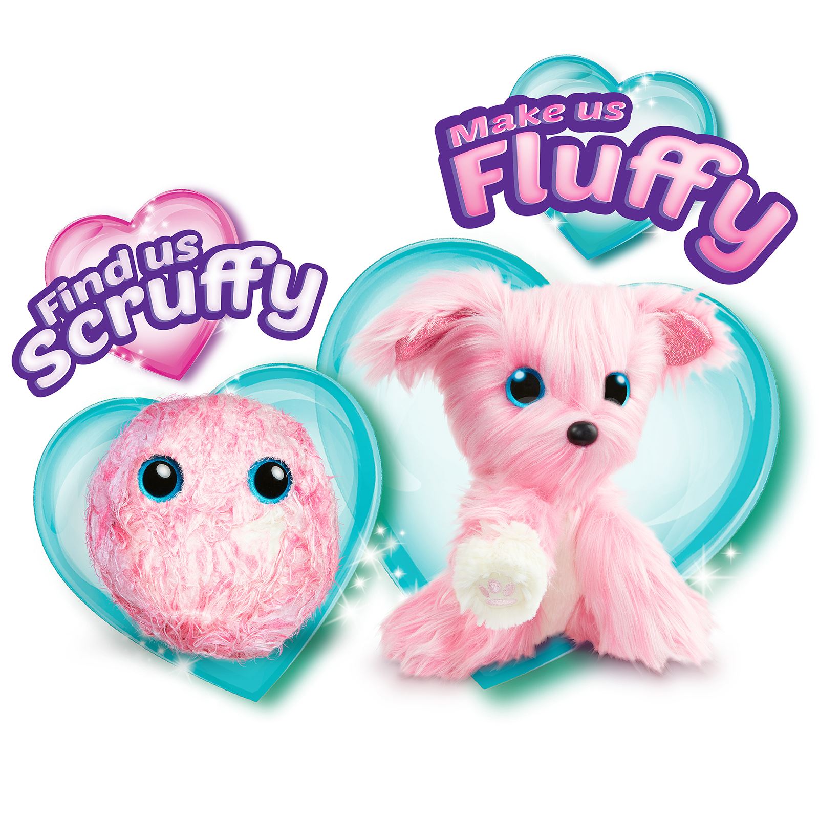 SCRUFF-A-LUVS MYSTERY RESCUE FLUFFY FURRY ANIMAL PET KIDS TOY - PINK ...
