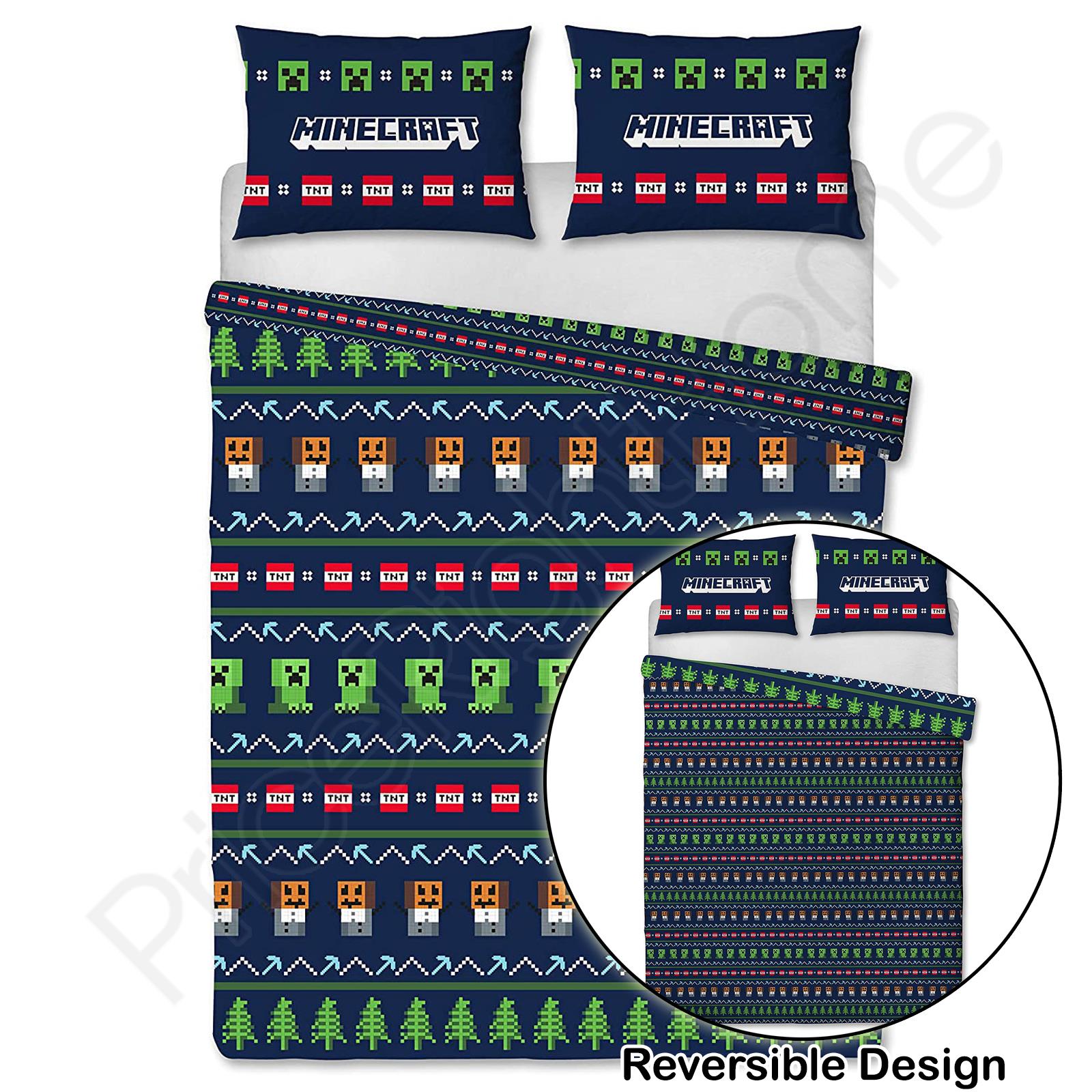 CHRISTMAS DUVET COVER SETS BEDDING XMAS KIDS TODDLER ADULTS – SINGLE DOUBLE KING | eBay
