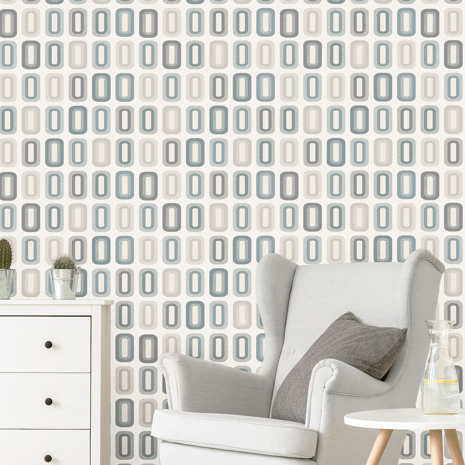 WALLPAPER GEOMETRIC DESIGNS - METALLIC GLITTER MARBLE RETRO MODERN | eBay