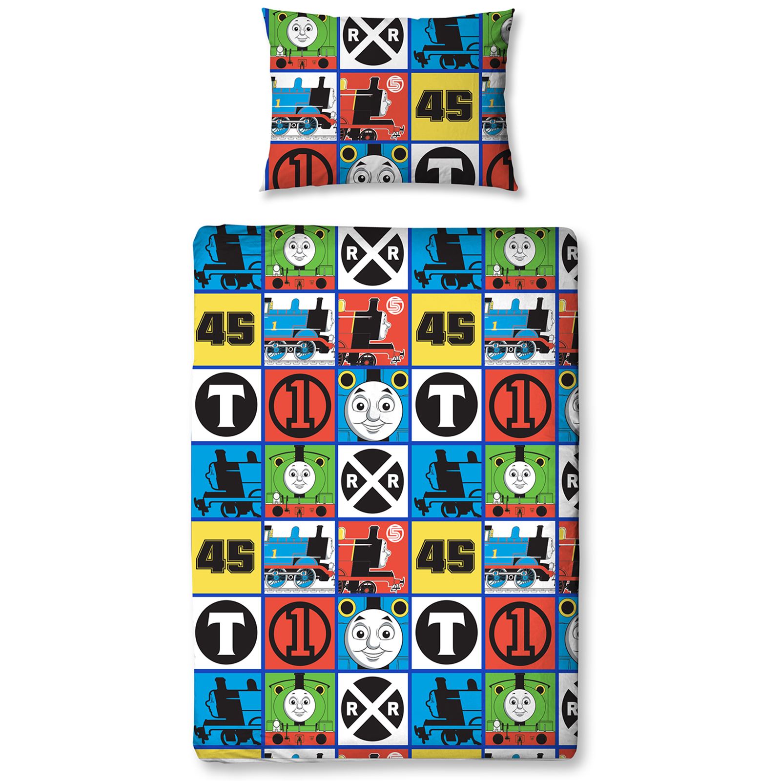 THOMAS & FRIENDS TANK ENGINE BEDDING – SINGLE, DOUBLE, TODDLER DUVET ...