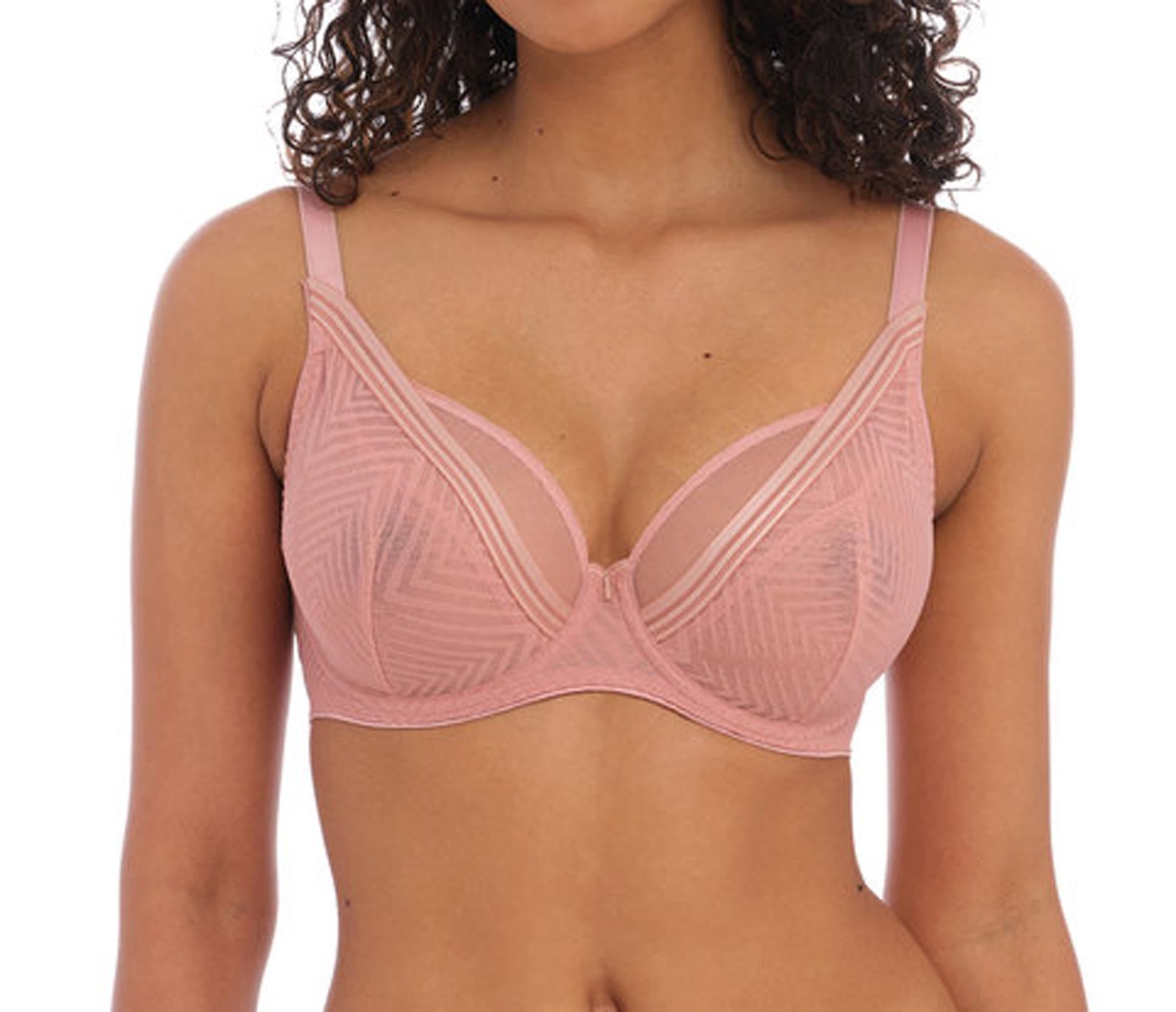 Freya Tailored AA401121 Reggiseno sottofilo alto apice tuffo rosa cenere 28GG CS