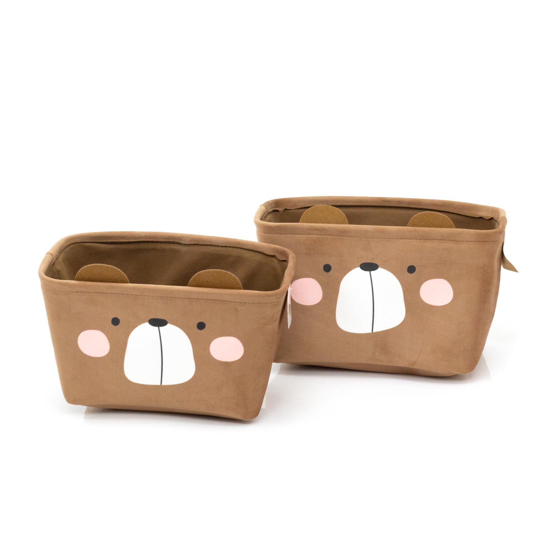 Childrens canvas storage boxes store