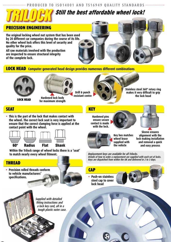 Locking Wheel Bolts Nuts Fits Volkswagen Eos Golf Passat Polo Touran | eBay
