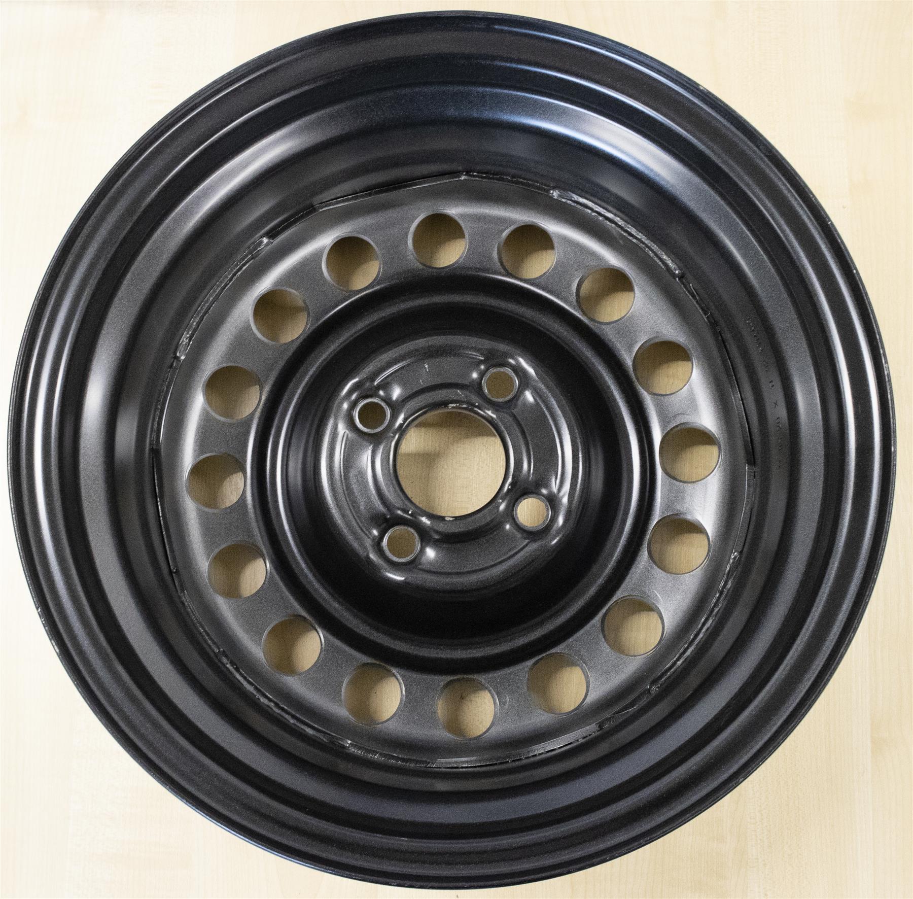 5.5J X 14" 100mm caravan / Trailer steel wheel rim - PCD 4 Stud 57mm ...