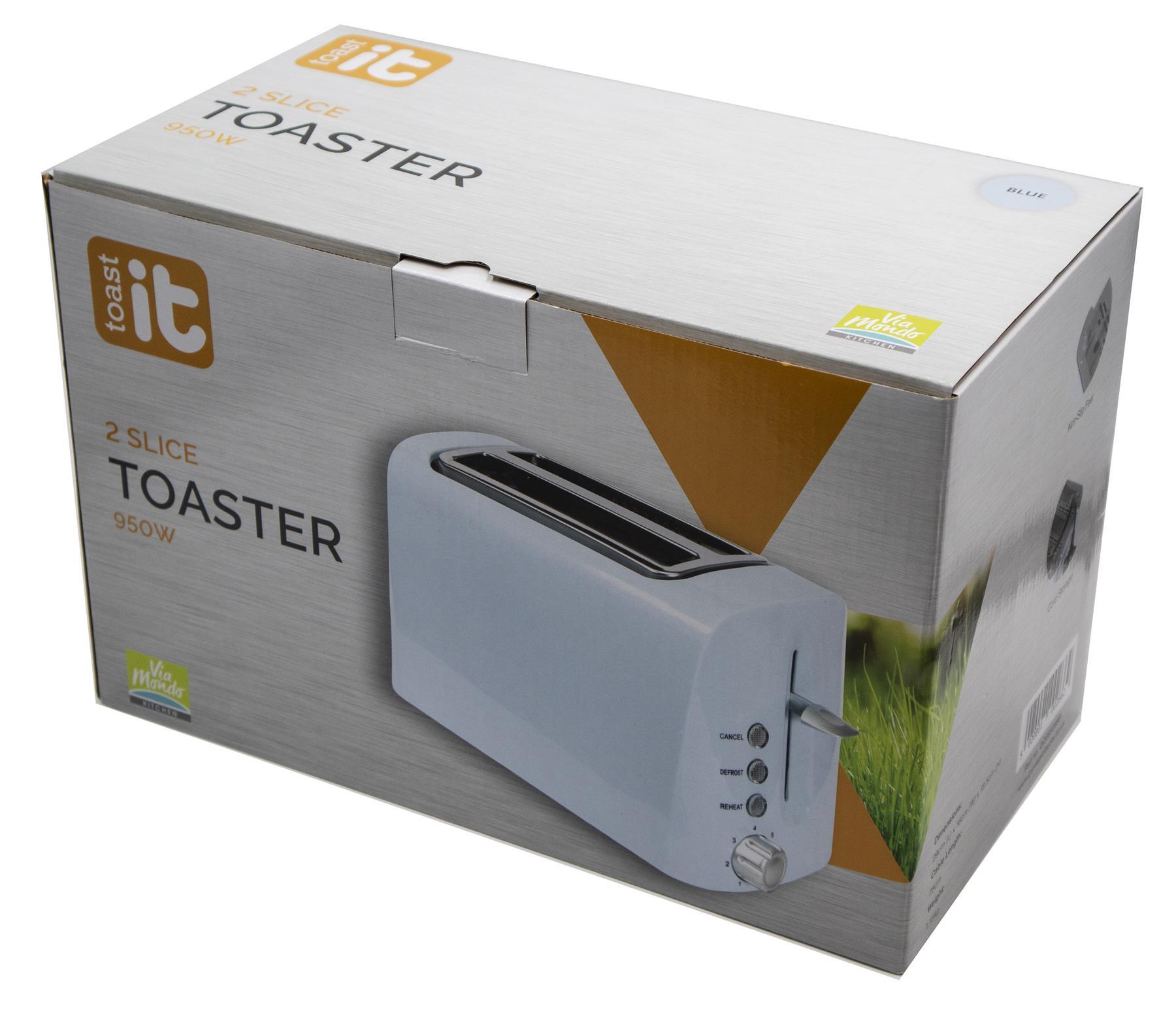 Toast It Toaster / 1.7l Kettle Low Wattage Ideal for Camping Caravans ...