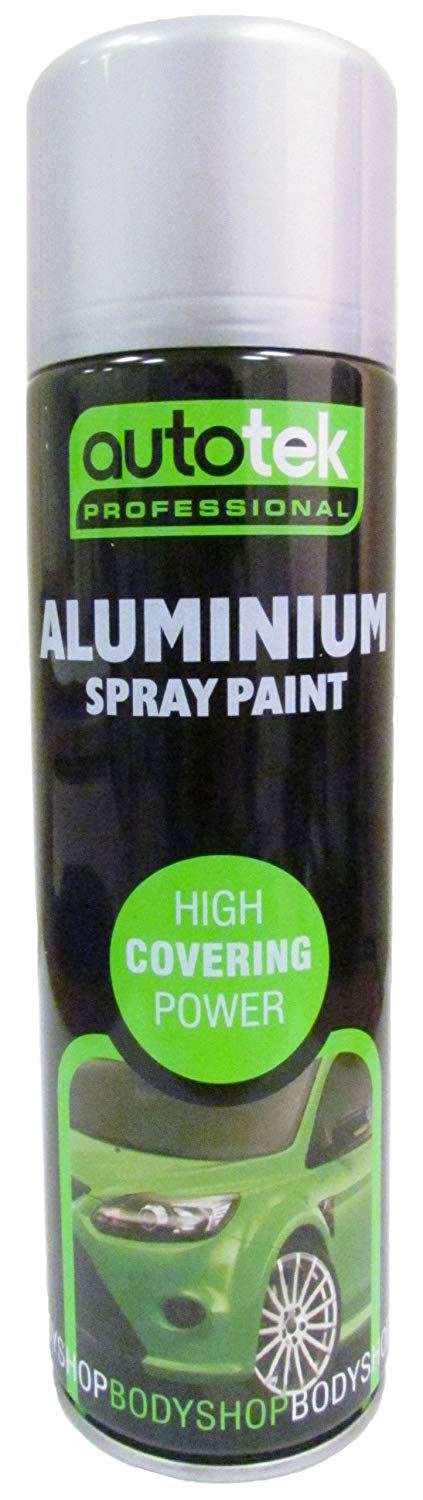 AUTOTEK Professional Aluminium 500ml Spray Paint High Coverage | eBay