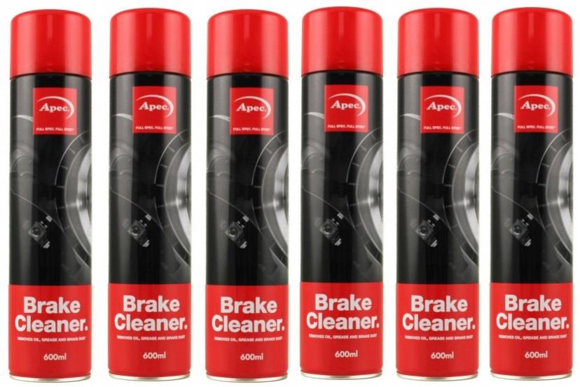 600ml APEC Brake Cleaner Aerosol Spray Professional Degreaser | eBay UK