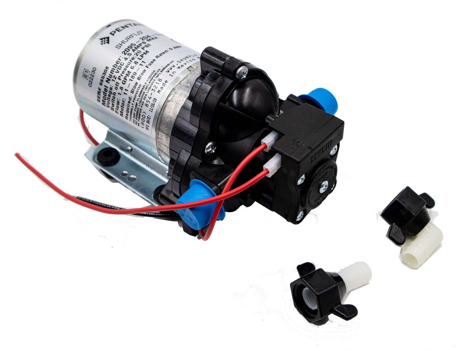 Shurflo 20PSI Water Pump - Trial King 7 - 2095-204-412 Caravan ...