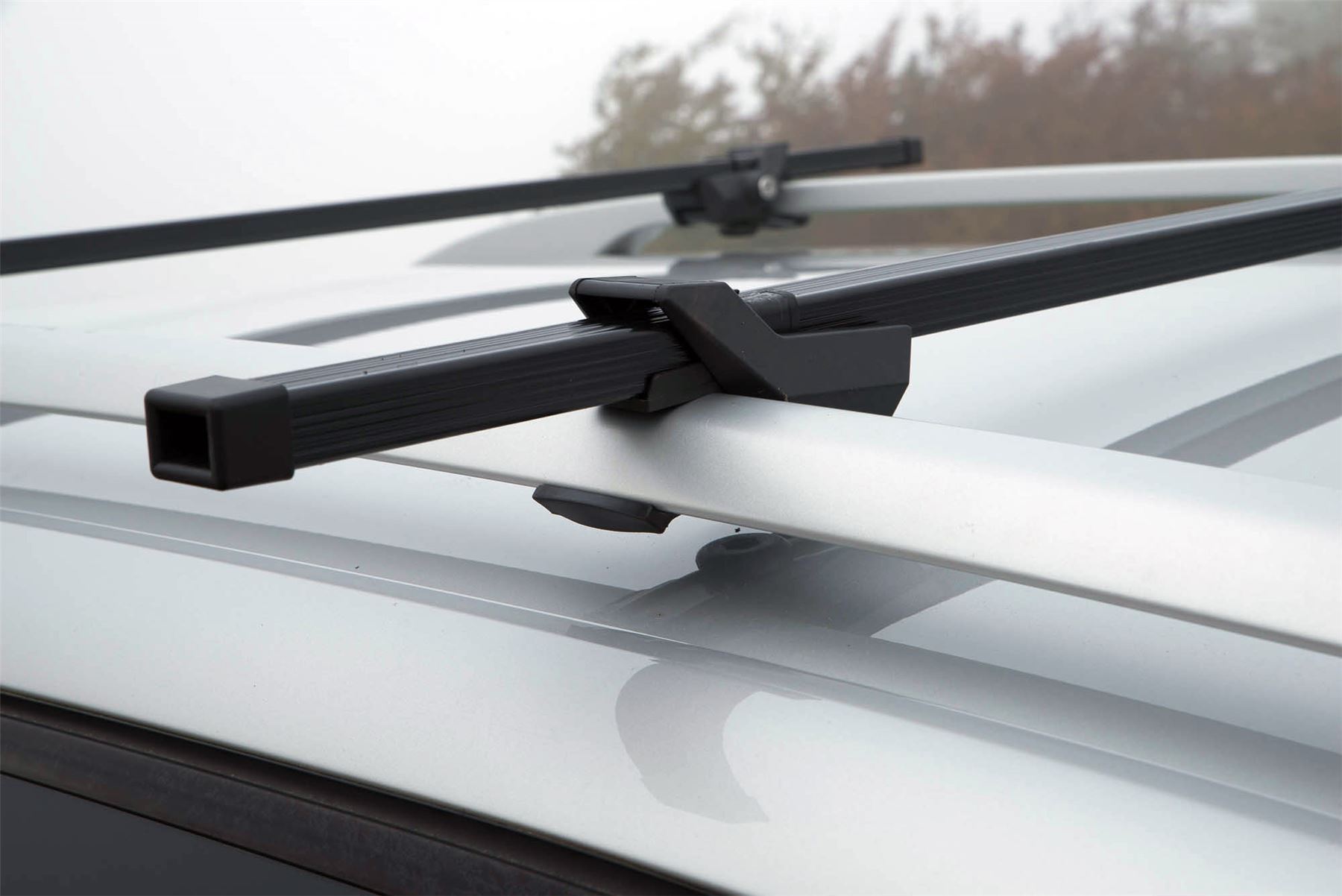 Locking Roof Rack Cross Bars fits Toyota Rav-4 2000-2012 MK2 3,5 door ...