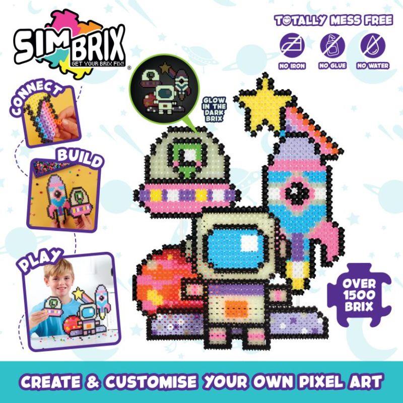 Simbrix Theme Pack Pixel Art Mini Builds Construction Kits | eBay UK