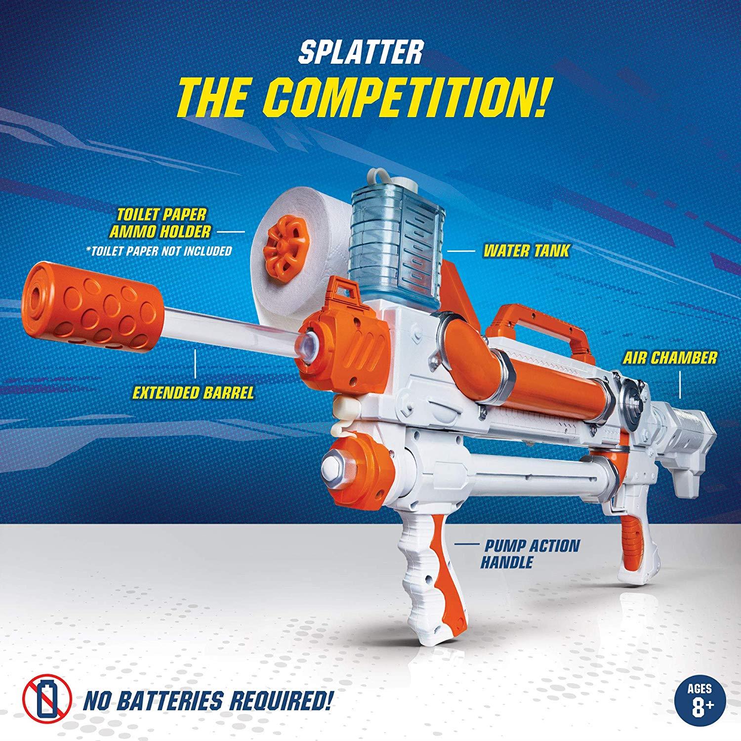 Tp Blaster Sheet Storm Rapid Fire Toilet Paper Blaster 192995150300 Ebay