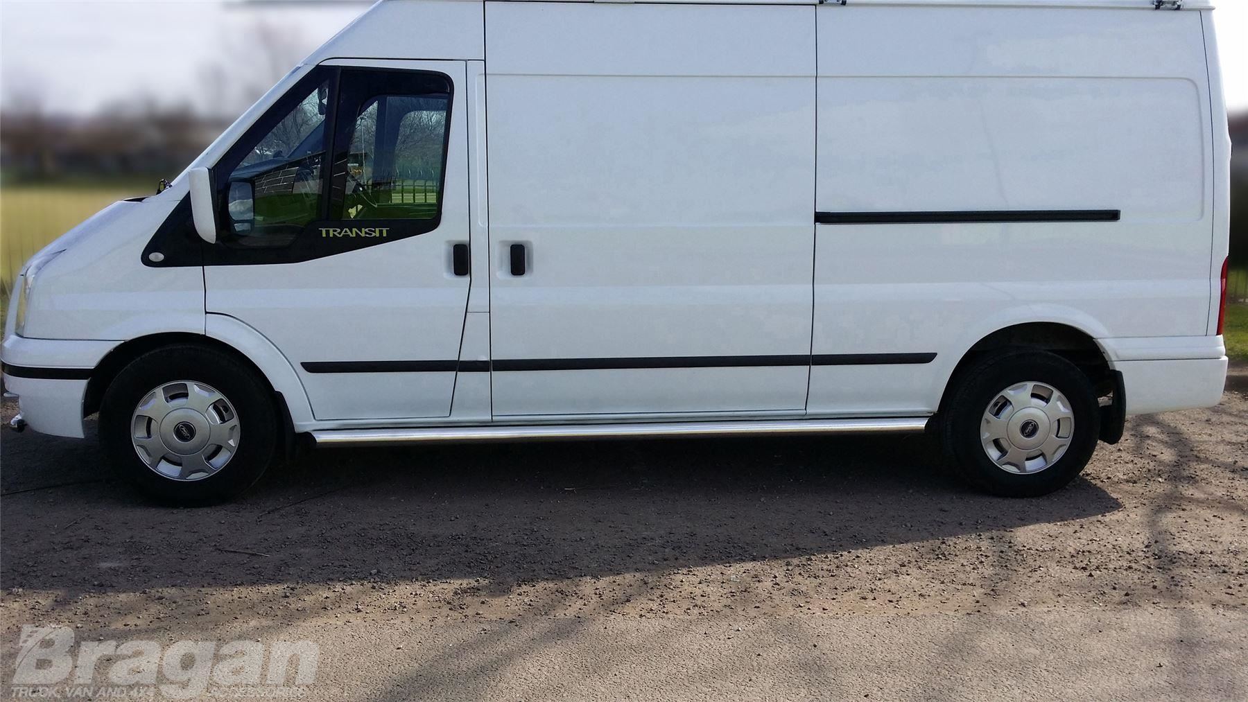 Side Bars für Ford Transit mk6 "SWB" 2000 - 2006 poliert Edelstahl ...