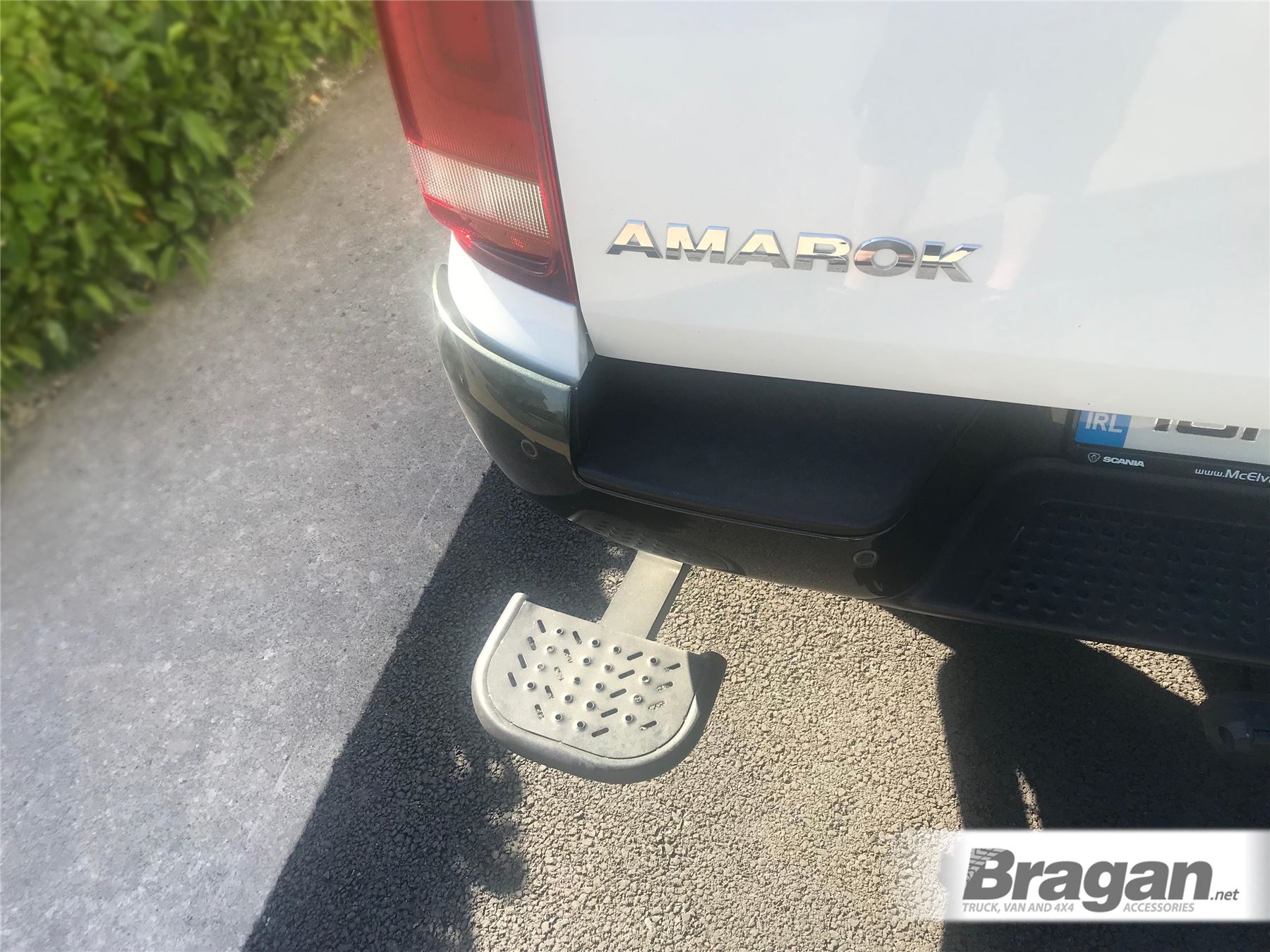 To Fit 2012 - 2016 Ford Ranger Retractable Back Rear Foot Step T-Step ...