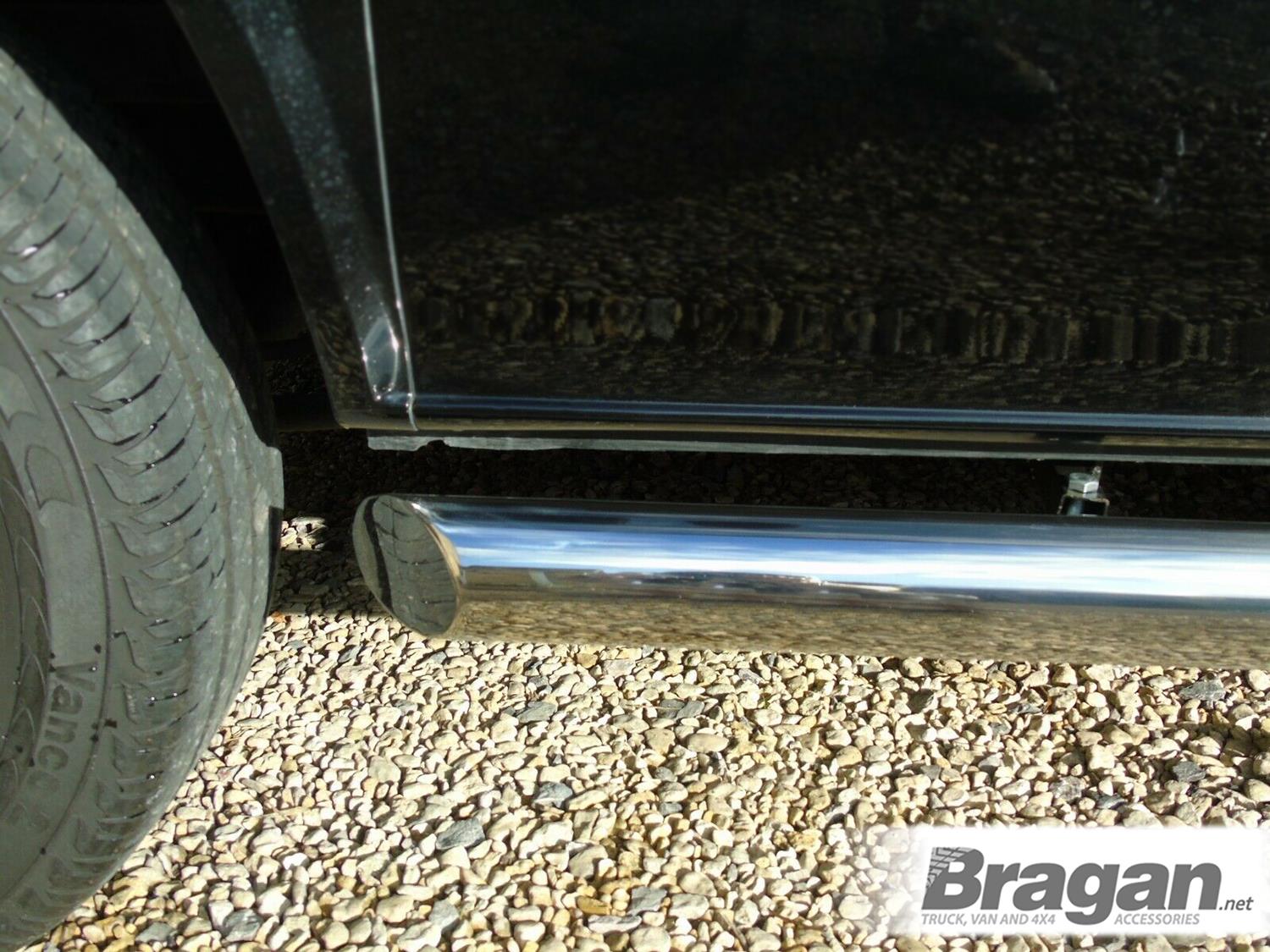 To Fit 2007 - 2014 Ford Transit MK7 SWB Side Bars Steps Tubes ...