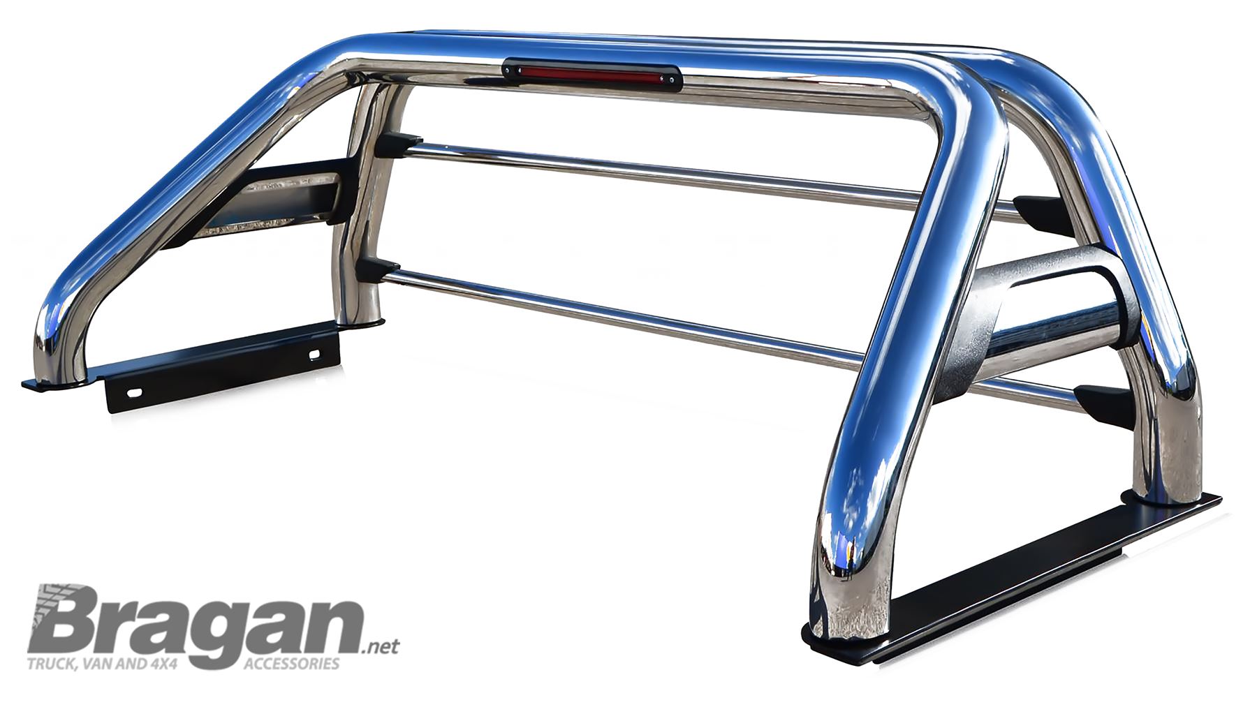 Roll BAR PER FORD RANGER 2016+ Polished Stainless Steel TOP SPORT BAR ...