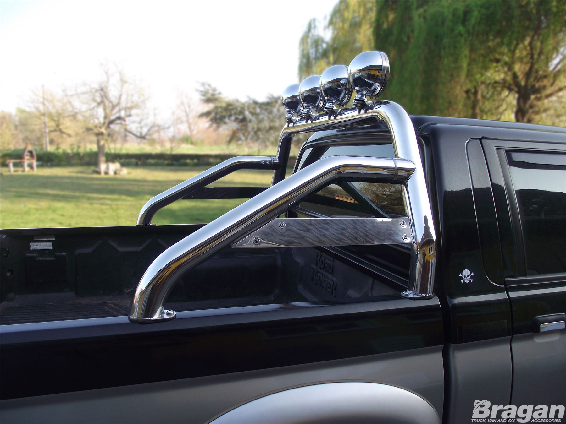 To Fit 1997 - 2005 Nissan Navara D22 Sport Roll Bar Stainless Steel ...