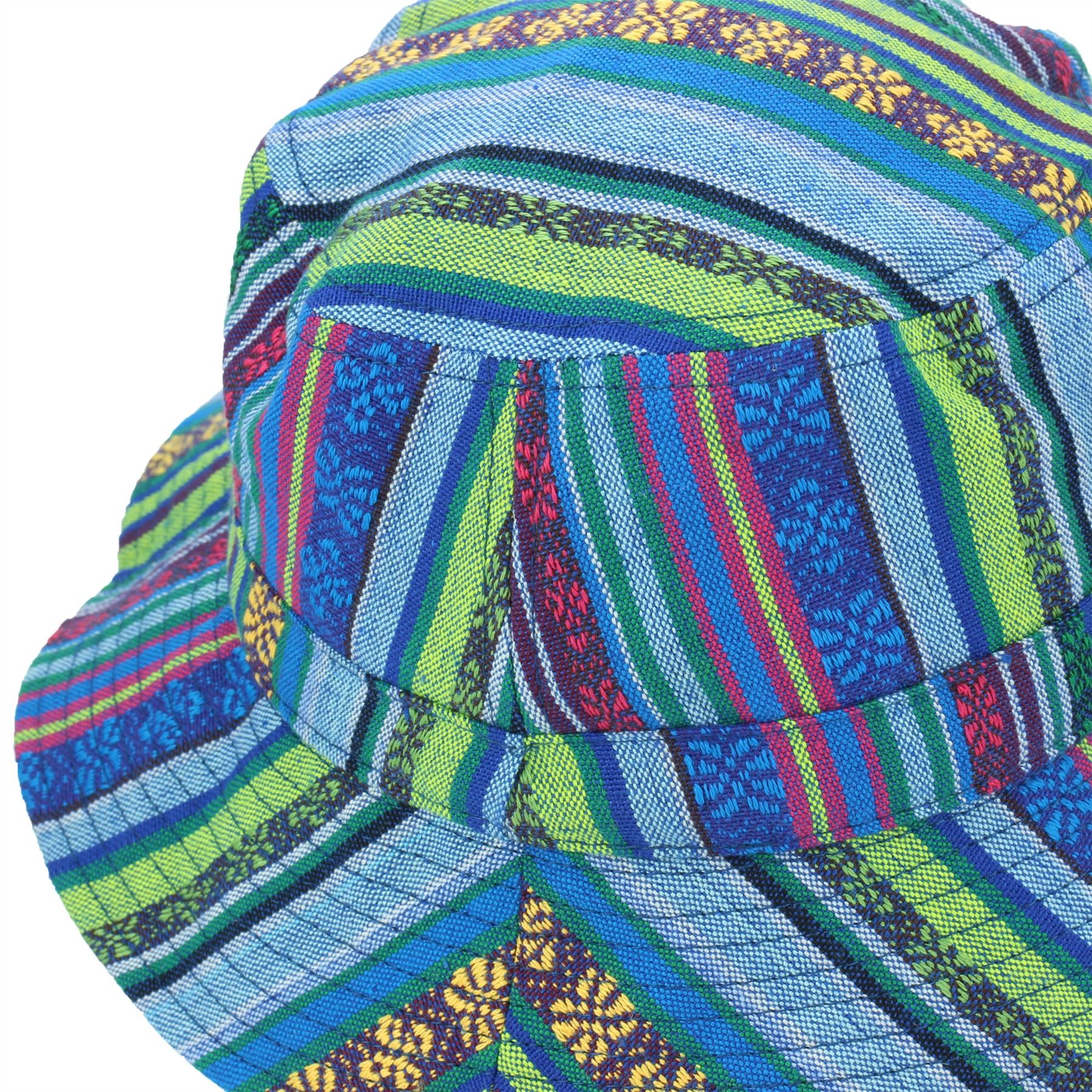 Aztec Print Bucket Hat Hawkins Unisex Summer Festival Sun Cap | eBay UK