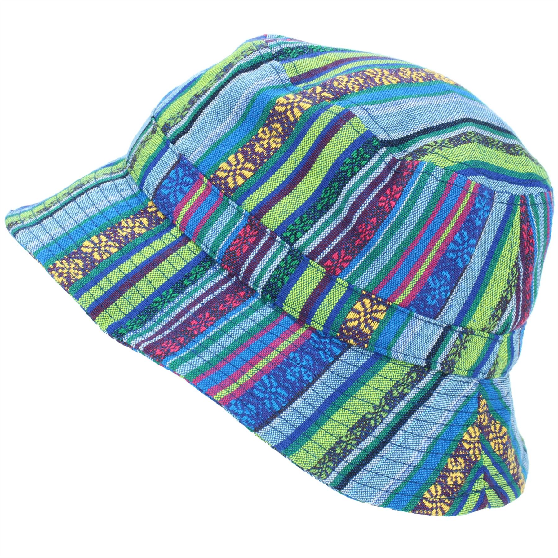 Aztec Print Bucket Hat Hawkins Unisex Summer Festival Sun Cap | eBay UK