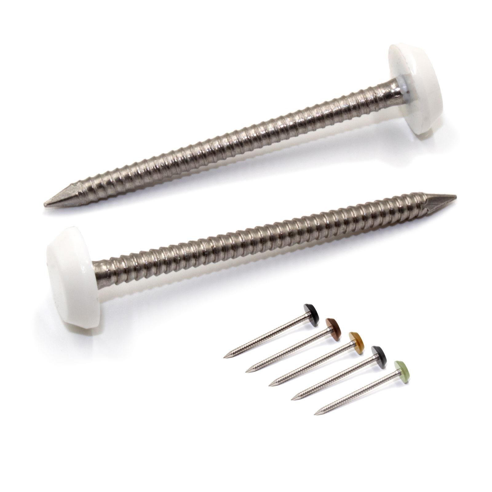 uPVC Polytop Nails Pins Rapierstar StarPin Plastic Head A4 Stainless ...